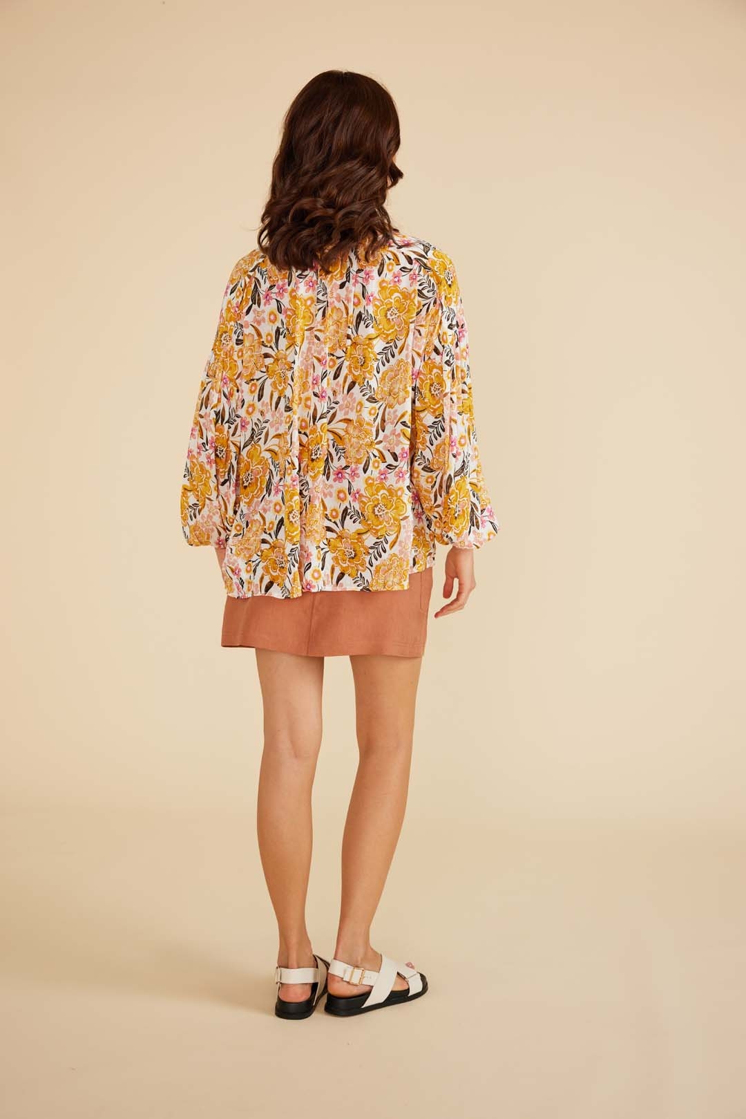 Mink Pink - Ezra Blouse - Tops-Tops & Tees : Mhor - Mink Pink s22