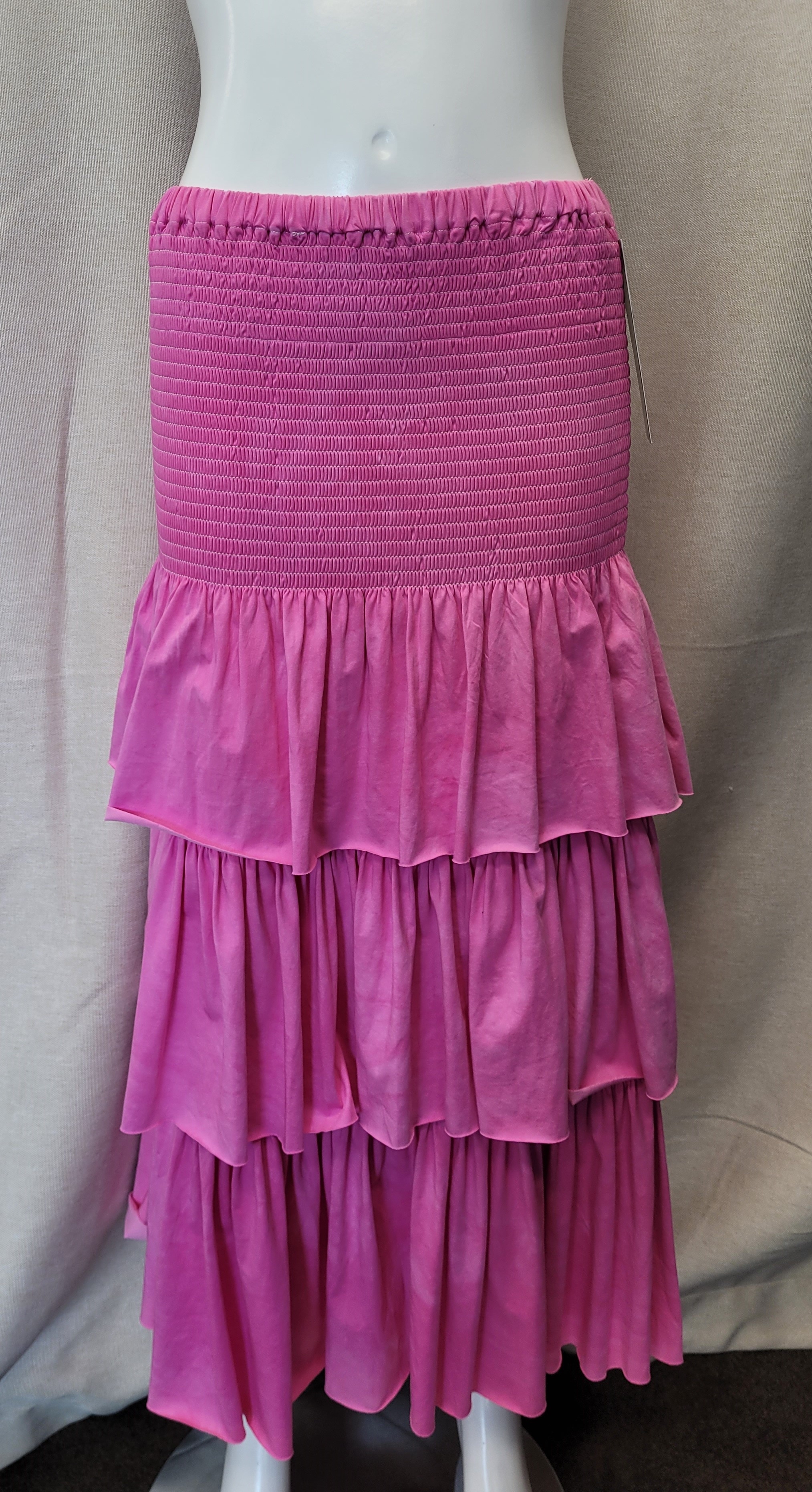 David Pond-Tiered Skirt - Bottoms-Skirts : Mhor - David Pond s22