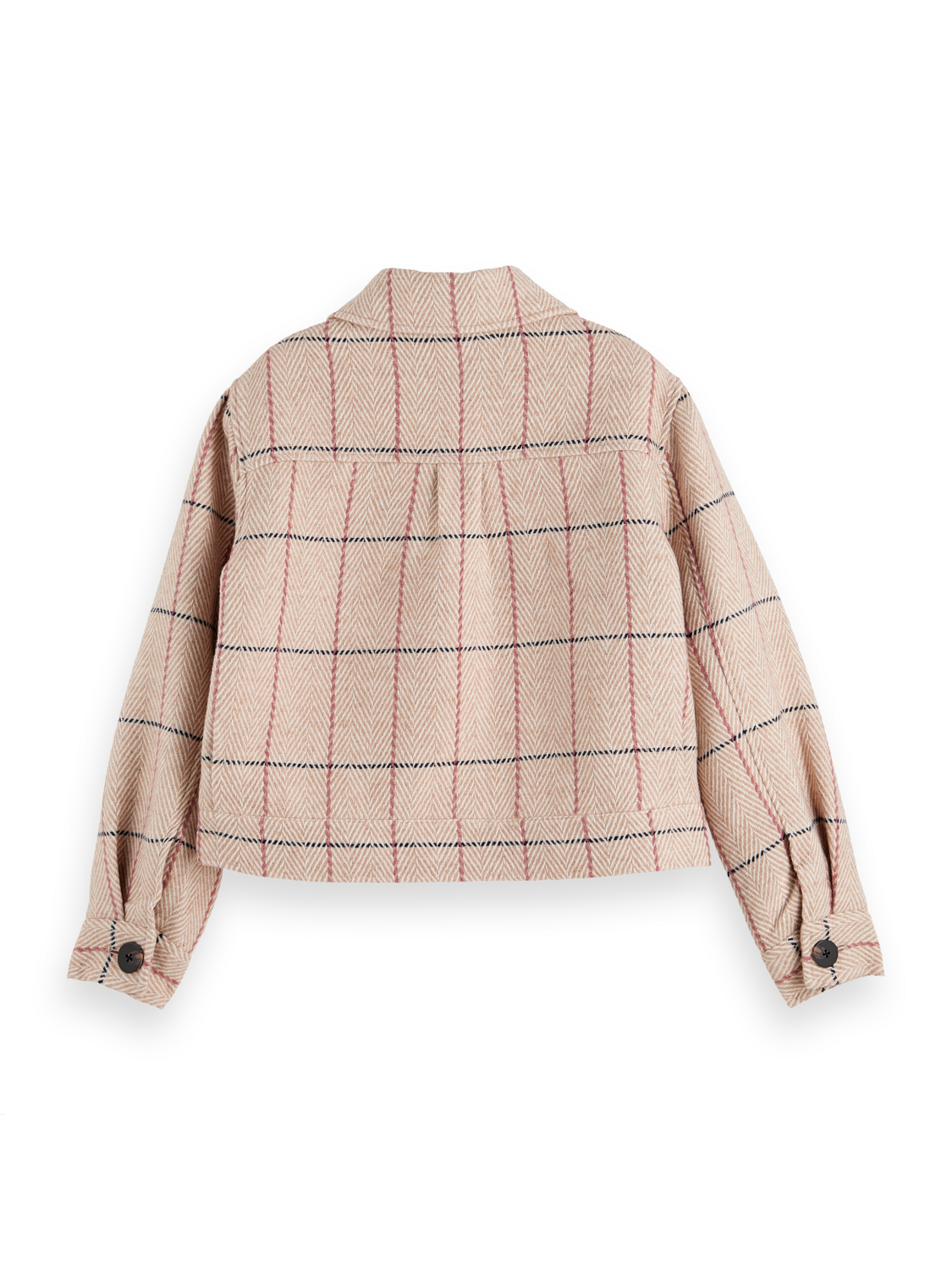 Scotch & Soda - Short Check Jacket - Tops-Coats / Jackets : Mhor ...