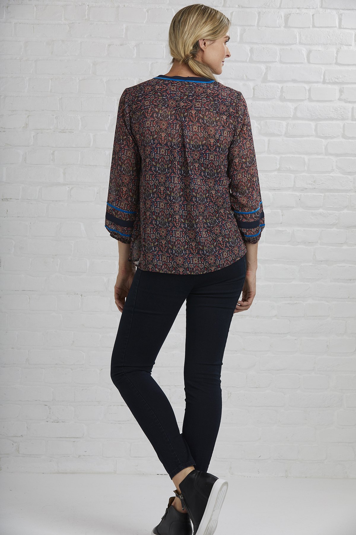 Front Placket Blouse - Tops-Tops & Tees : Mhor - Tony Preen W19