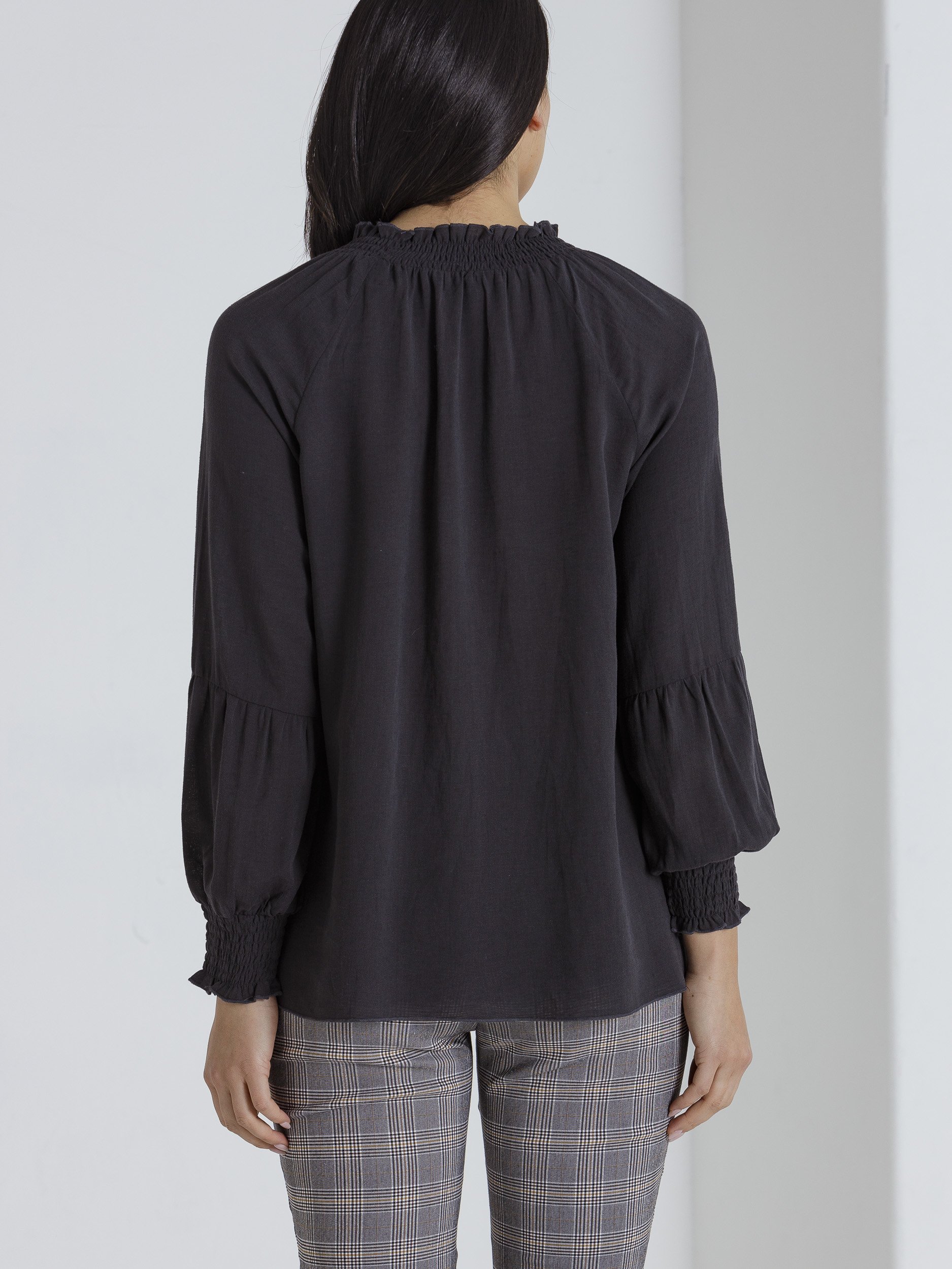 Marco Polo - Gathered Front Top - Tops-Tops & Tees : Mhor - Marco Polo A23