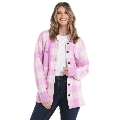 Betty Basics - Kasey Knitted Shacket - Tops-Coats / Jackets : Mhor ...