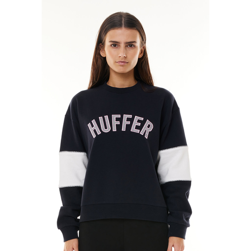 Huffer - Idyllic Slouch Crew - Tops-Jumpers & Cardis : Mhor - Huffer S23