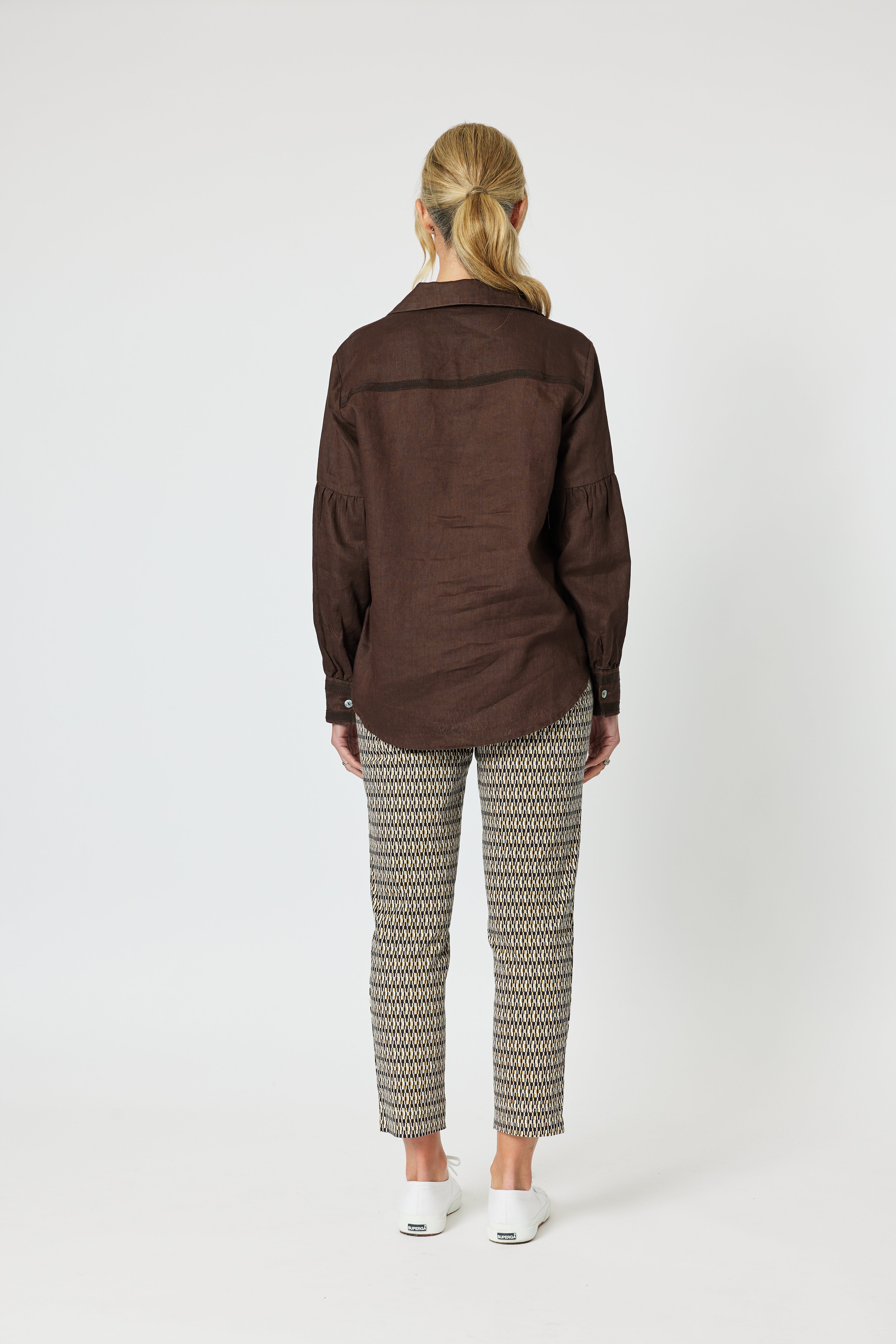 Gordon Smith-Eliza Linen Shirt - Tops-Tops & Tees : Mhor - Gordon Smith A24