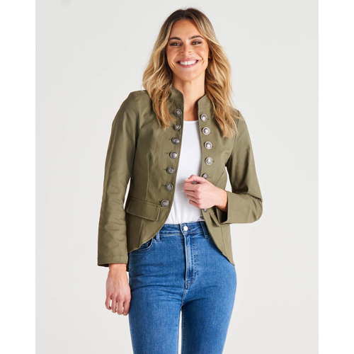 Betty Basics-Stacey Military Jacket - Brands-Betty Basics : Mhor ...