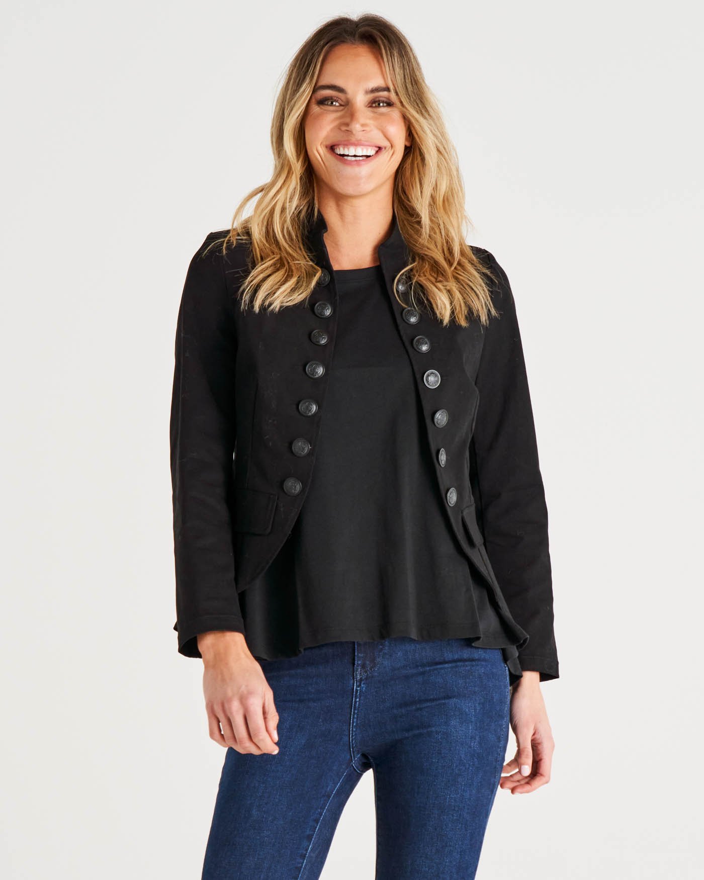 Betty Basics-Stacey Military Jacket - Brands-Betty Basics : Mhor ...