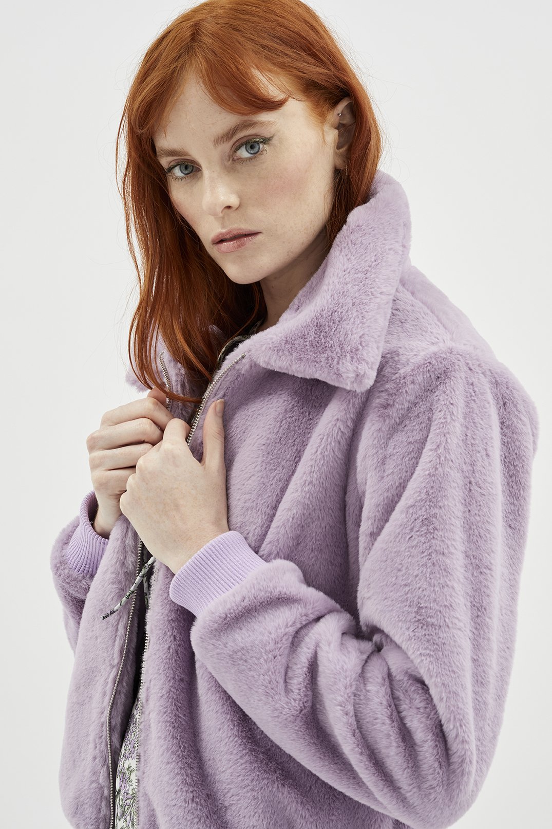 Mink Pink-Yolanda Bomber Jacket - Tops-Coats / Jackets : Mhor - Mink ...