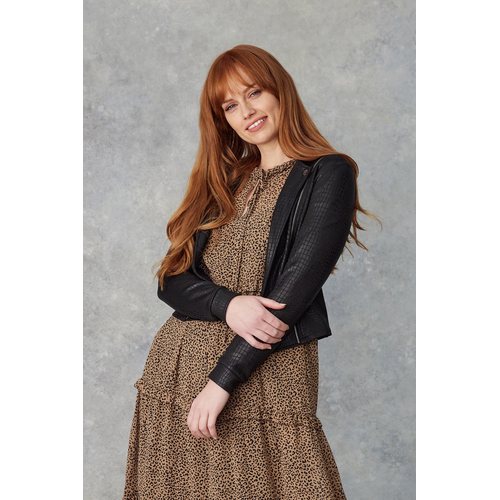 Lemon Tree-Solange Snake Jacket - Tops-Coats / Jackets : Mhor - Lemon ...