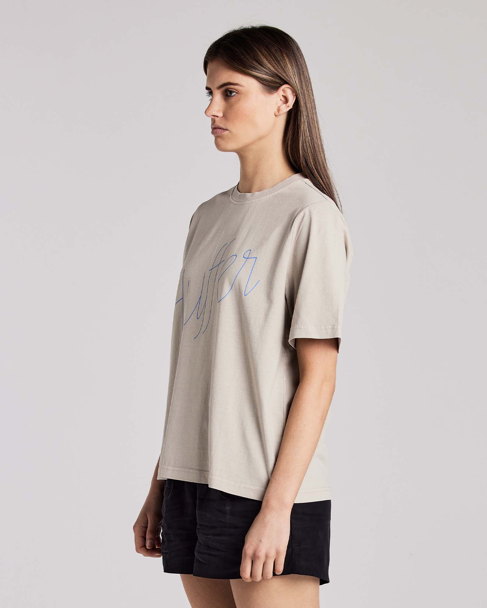 Huffer - Free Tee Std/Safron - Tops-Tops & Tees : Mhor - Huffer s22