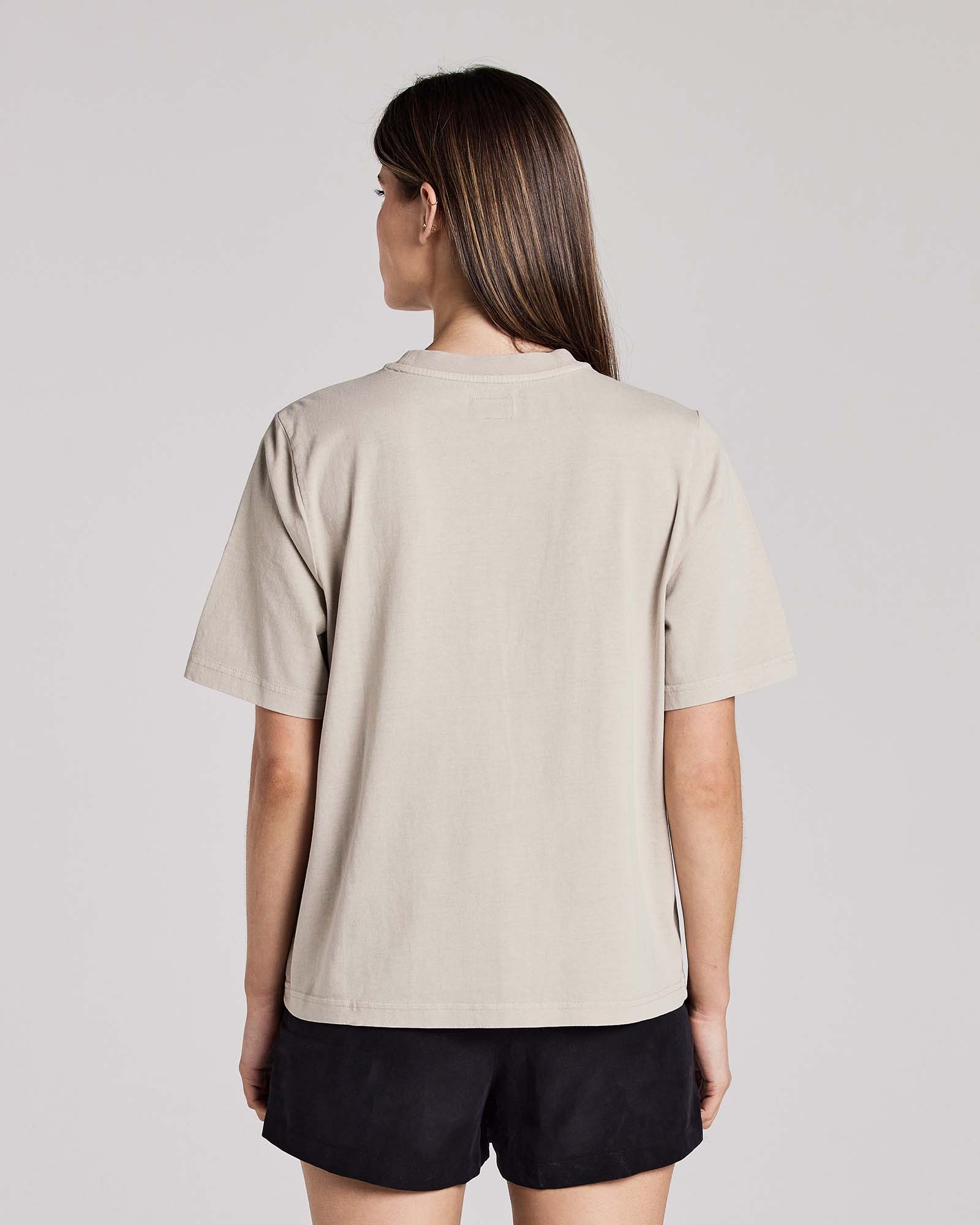 Huffer - Free Tee Std/Safron - Tops-Tops & Tees : Mhor - Huffer s22