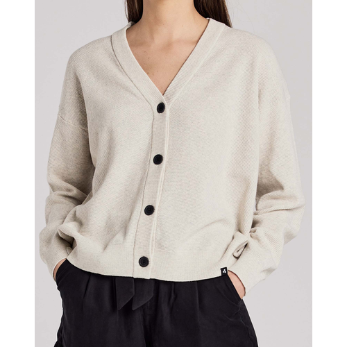 Huffer - Summer Knit Cardigan - Tops-Jumpers & Cardis : Mhor - Huffer s22